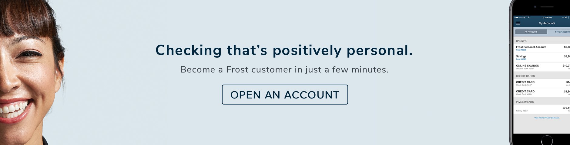 Personal Checking & Bank Accounts | Frost