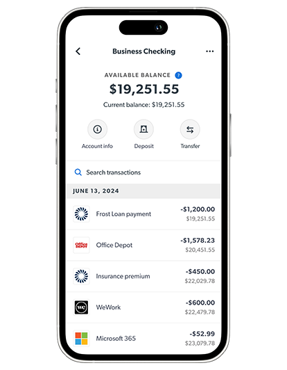 Frost Bank App for Business | Bank wherever your business takes you